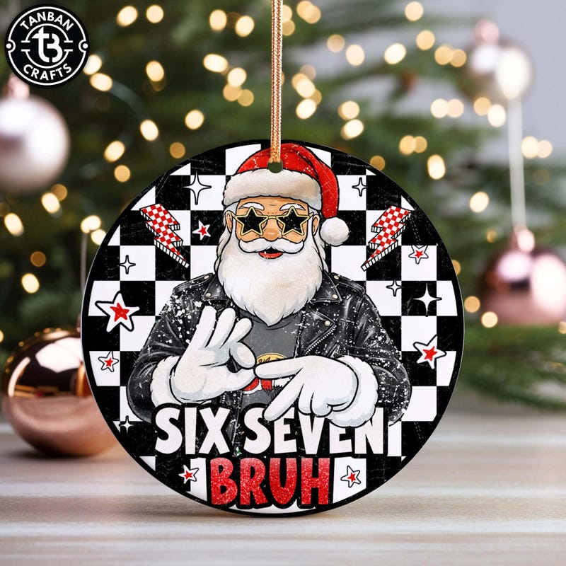 Santa Says 67 Ornament - Etsy