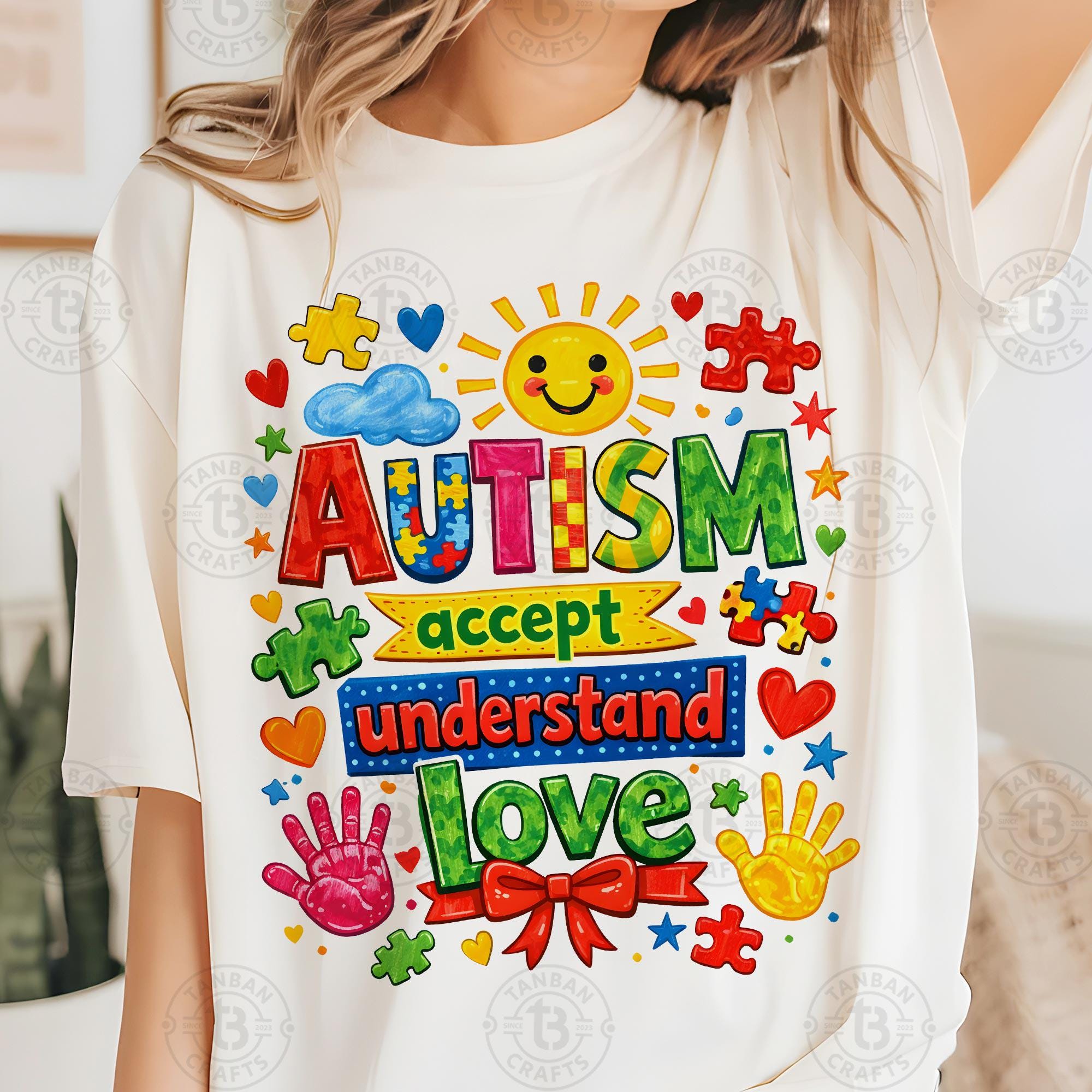 Y2K Autism Accept Understand Love Png, Autism Shirt Png, Autism for Kid ...