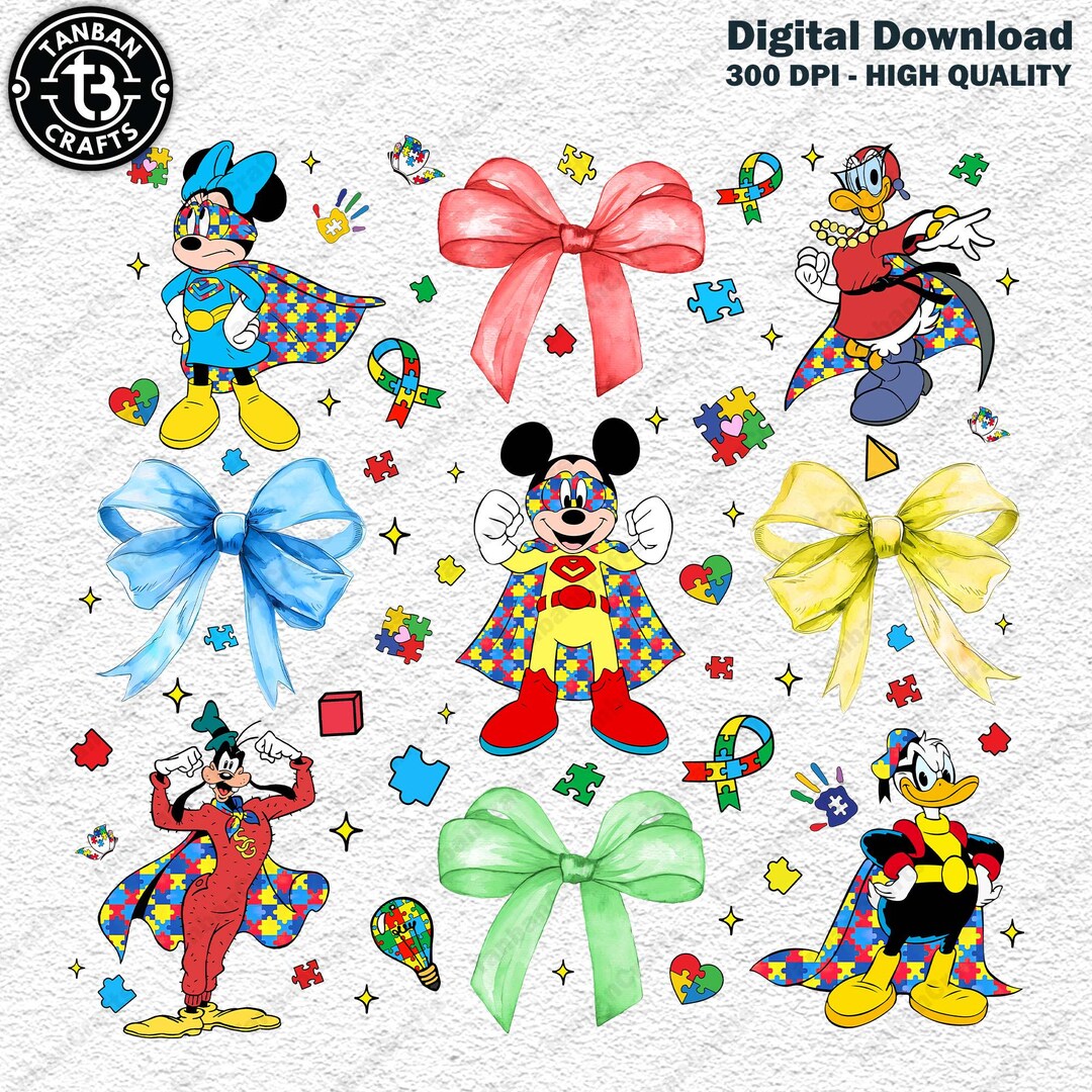 Character Cartoon Mouse and Friends Autism Png, Super Squad Cartoon ...