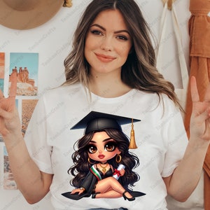 Para Mi Familia Chicano Png Bundle, Graduation Chibi Style Png ...