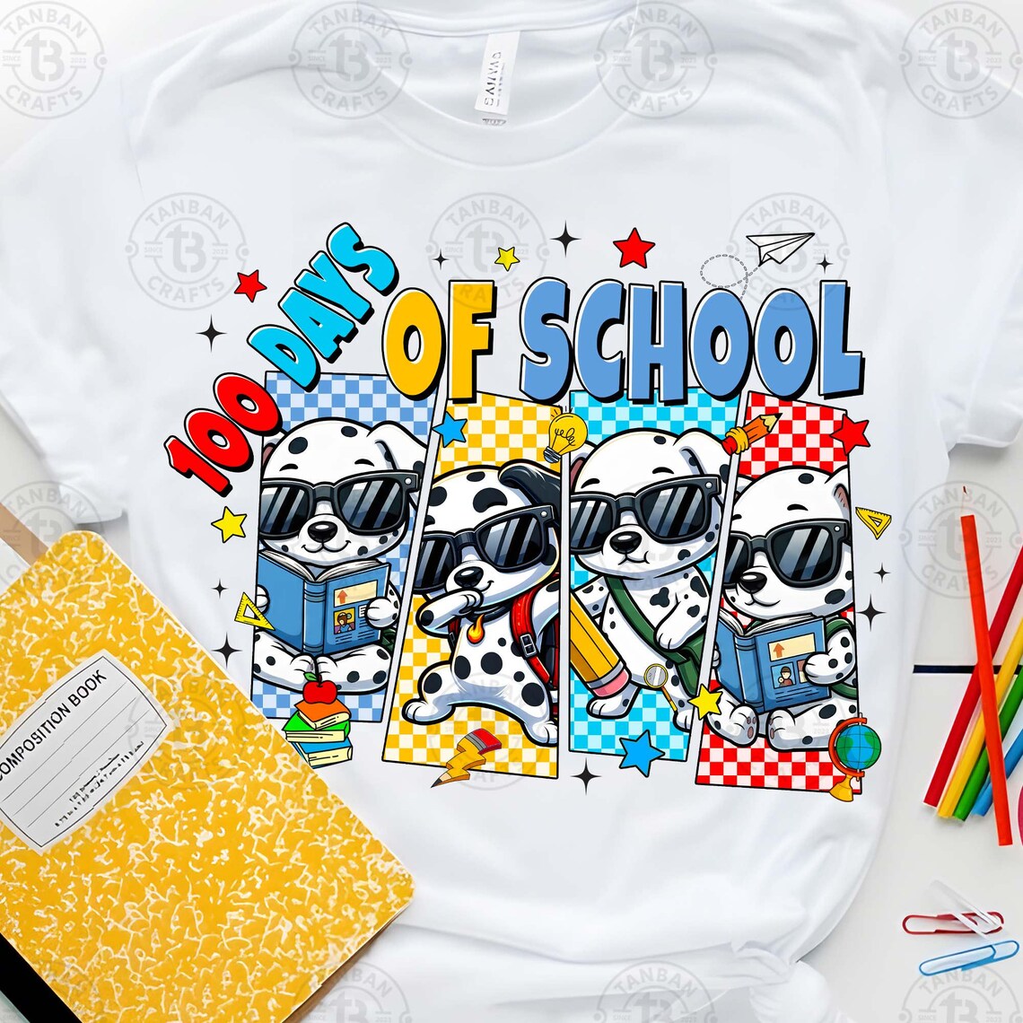 Happy 101 Days of School Dalmatian Dog Png, 101 Days Bruh Png, Cartoon ...