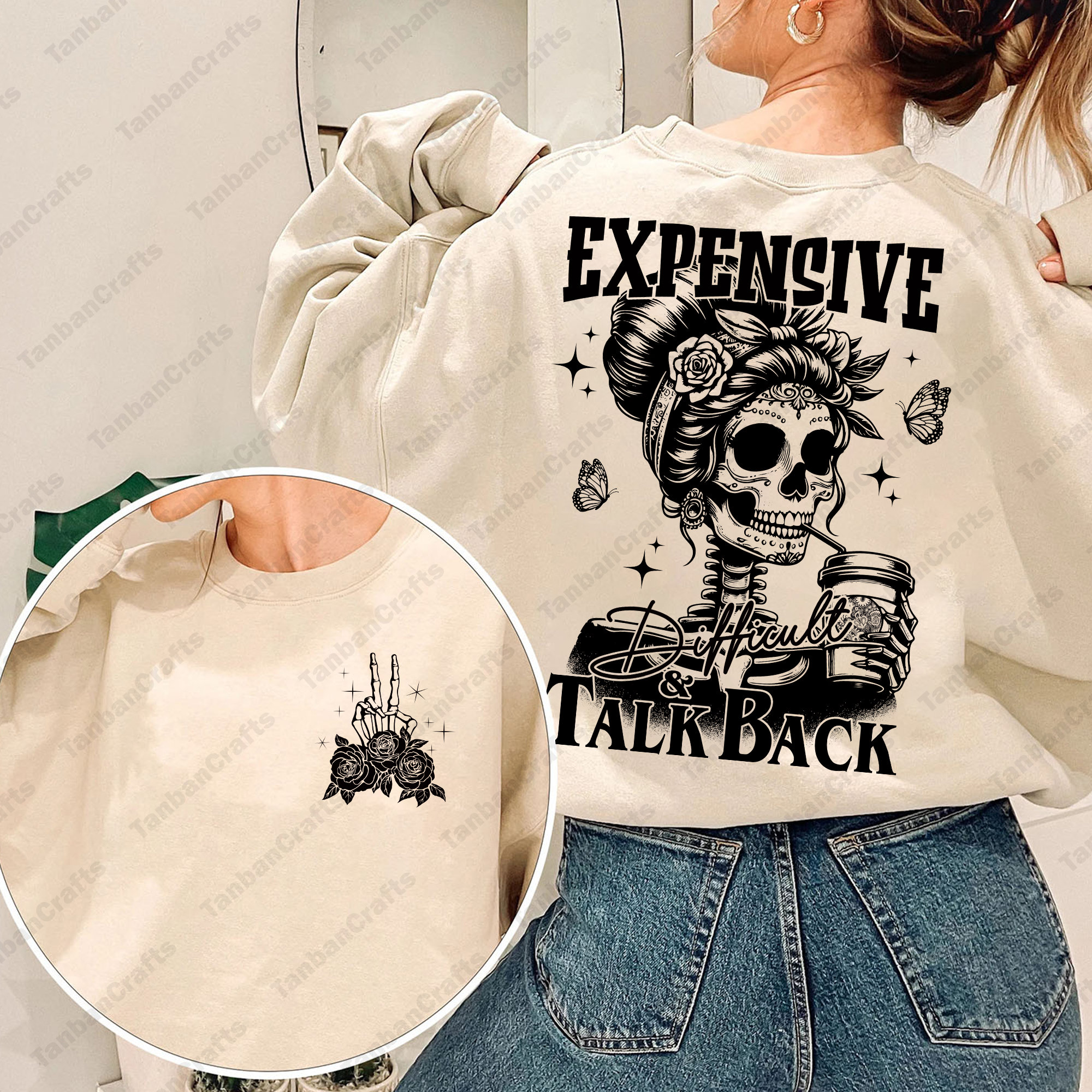 Expensive Difficult and Talks Back PNG, Mom Skeleton Png, Funny Mom ...