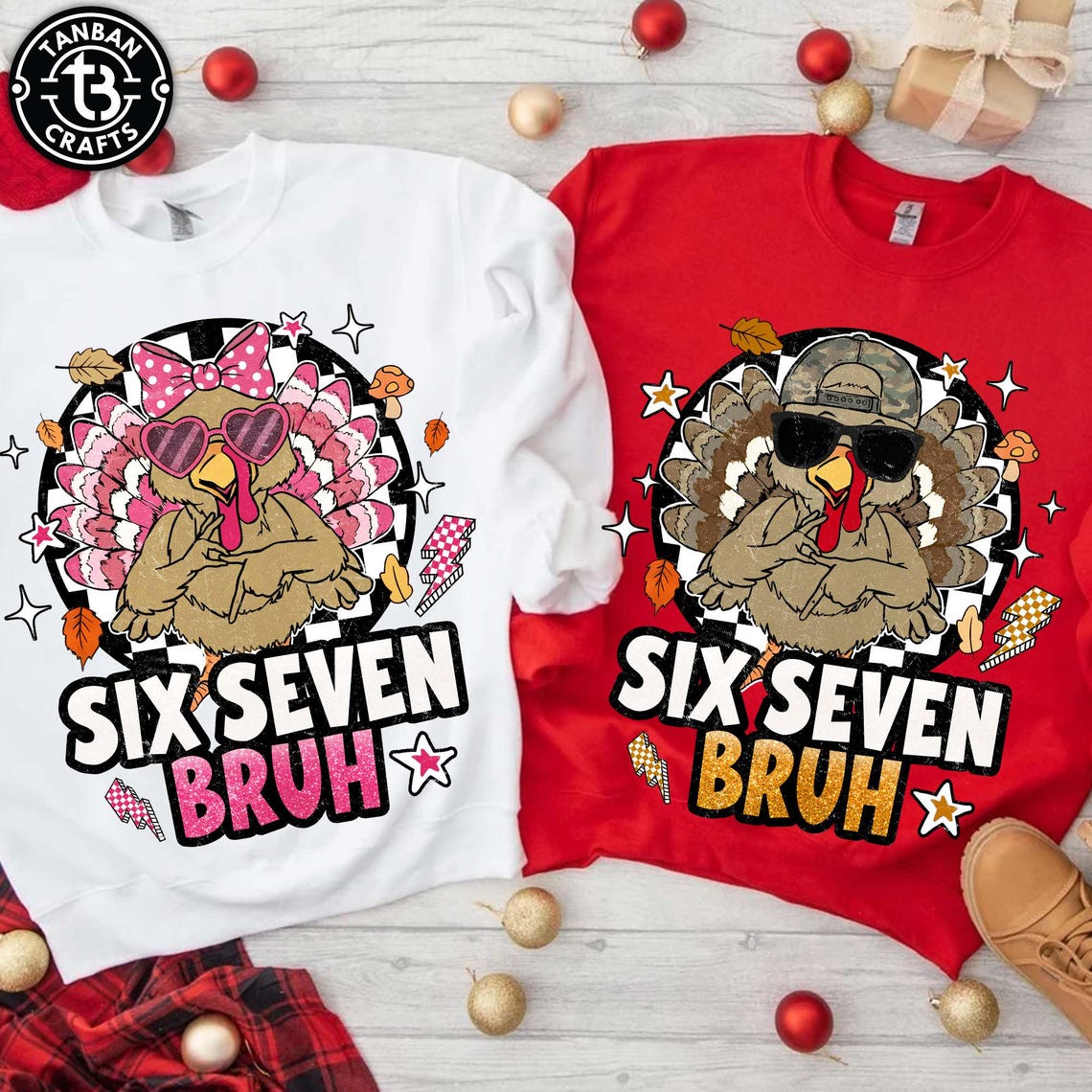 Checker Six Seven Meme Turkey Kids Bruh Png, Boy and Girl Thanksgiving ...