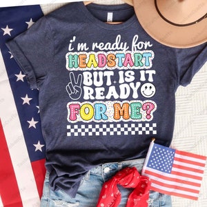 BUNDLE Back to School Png, I'm Ready for Kindergarten but is It Ready ...