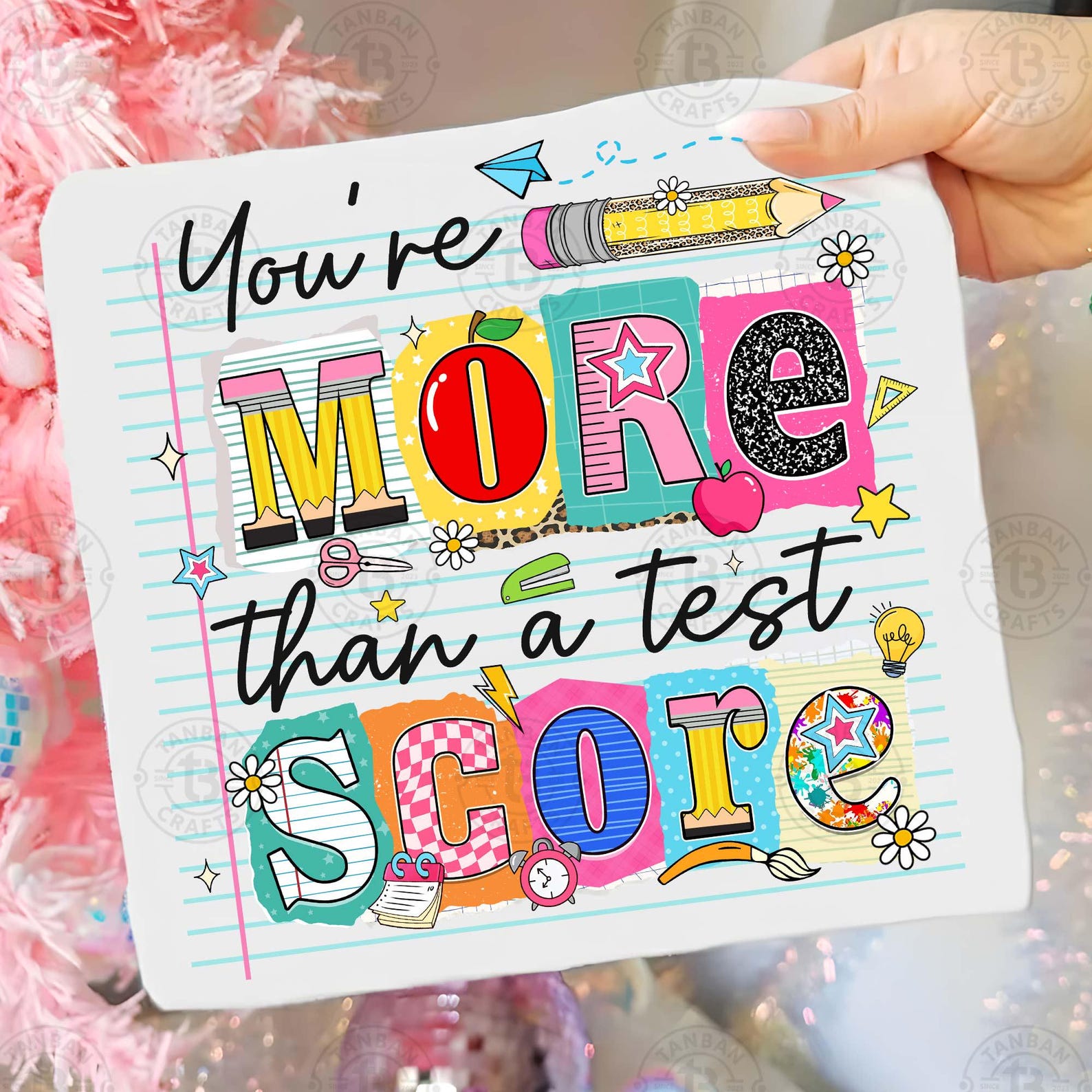 Y2K You're More Than A Test Score Png, Don't Stress Do Your Best Png ...