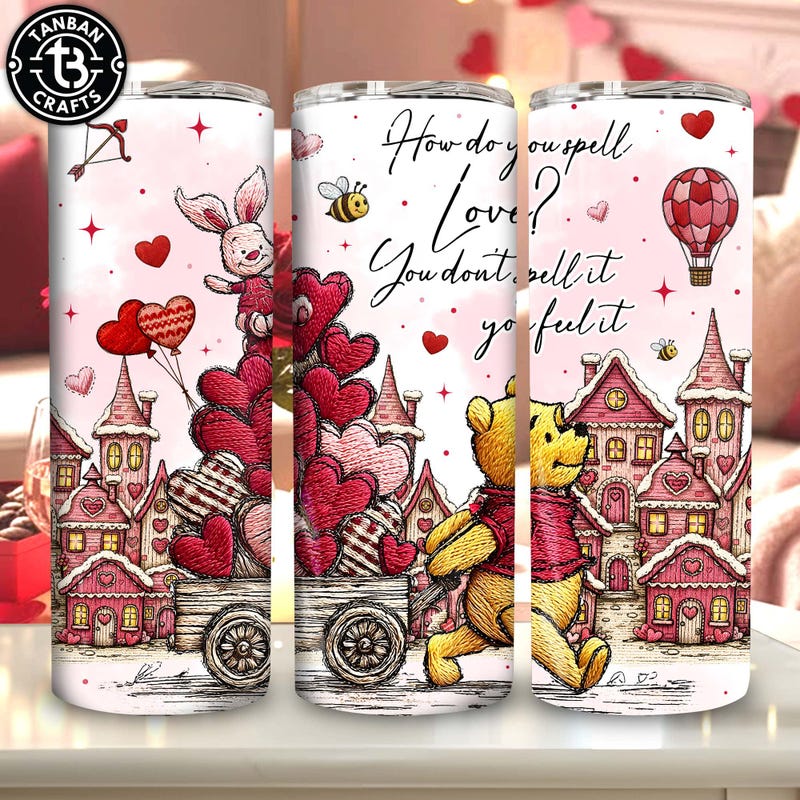 Valentines Cups Template - Etsy