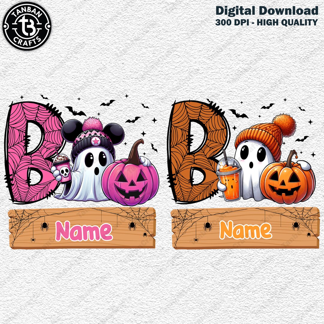 Personalized Boo Halloween Png, Custom Halloween Png, Boo Boo Crew Png ...