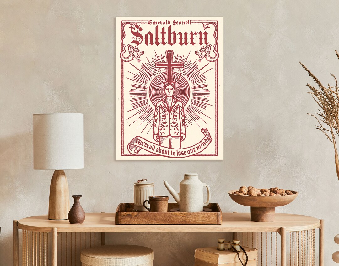 Vintage Saltburn Poster 2024 Saltburn Poster, Saltburn Movie Merch ...