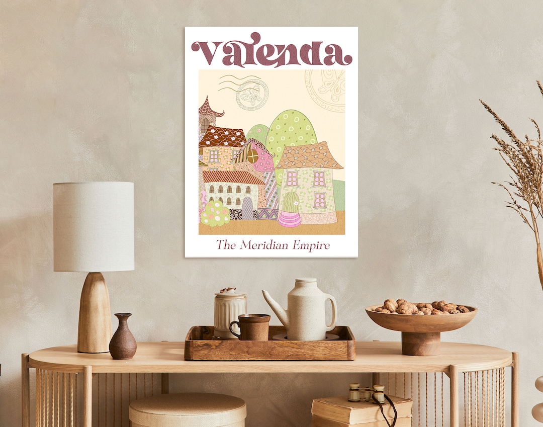 Caraval Book Inspired Poster Valenda the Meridian Empire Poster ...