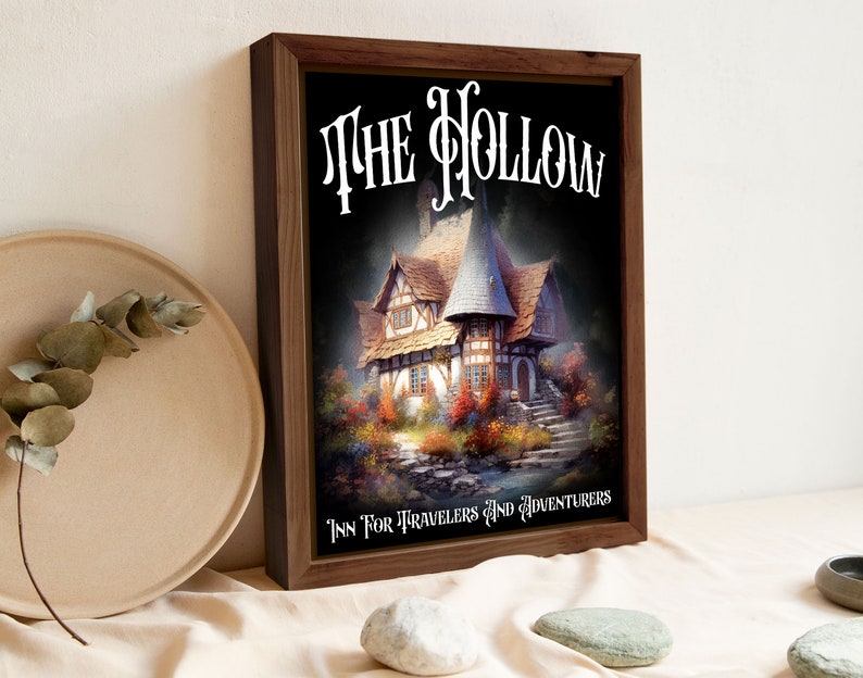 The Hollow Inn for Travelers and Adventurers Poster Once Upon a Broken ...