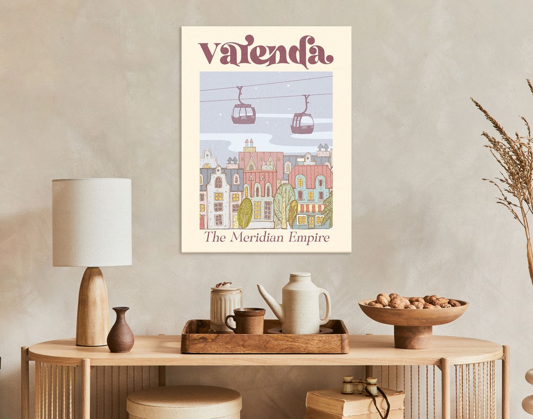 Valenda the Meridian Empire Poster Carval Merch, Stephanie Garber ...