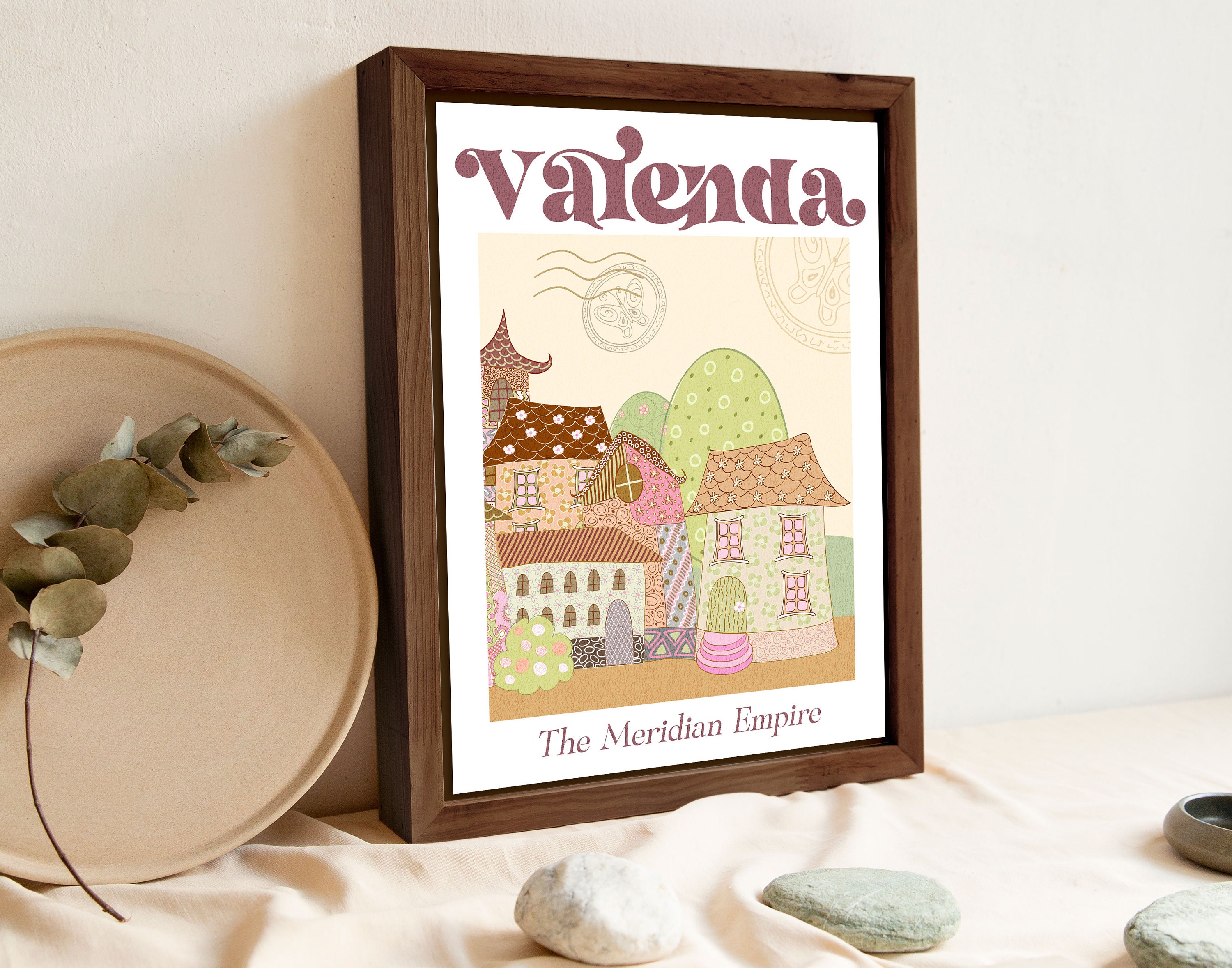 Caraval Book Inspired Poster Valenda the Meridian Empire Poster ...