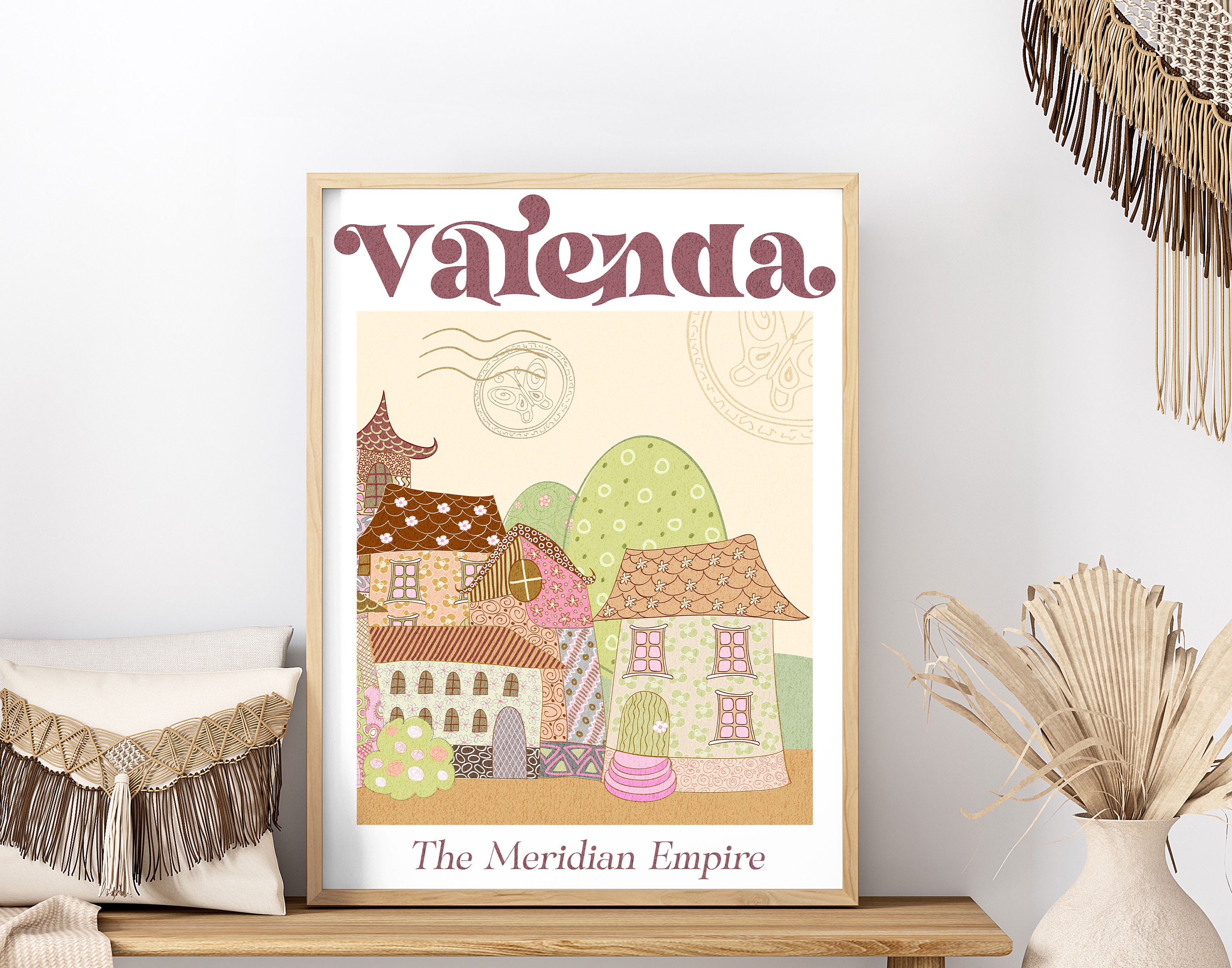 Caraval Book Inspired Poster Valenda the Meridian Empire Poster ...