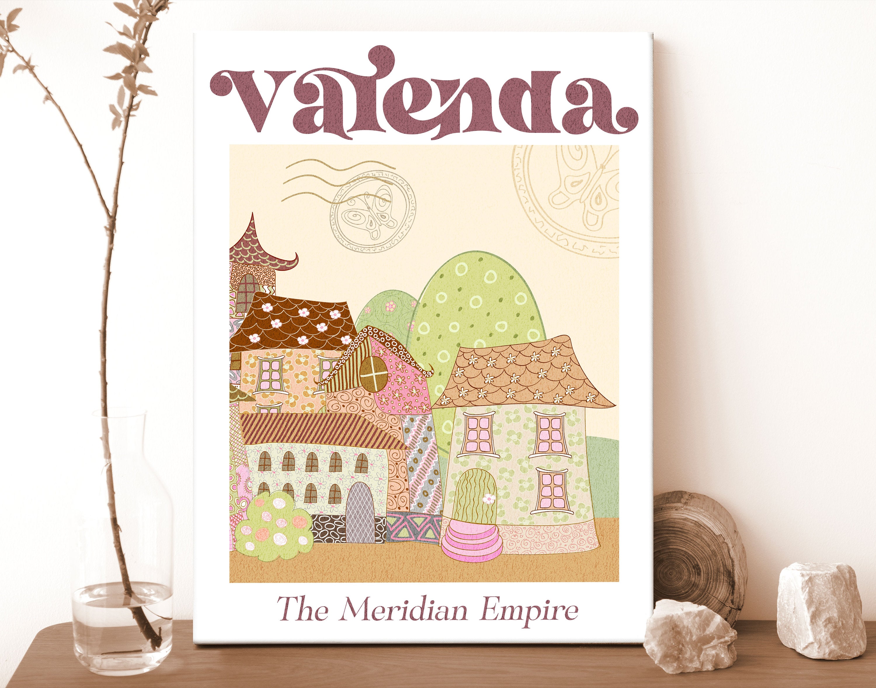Caraval Book Inspired Poster Valenda the Meridian Empire Poster ...