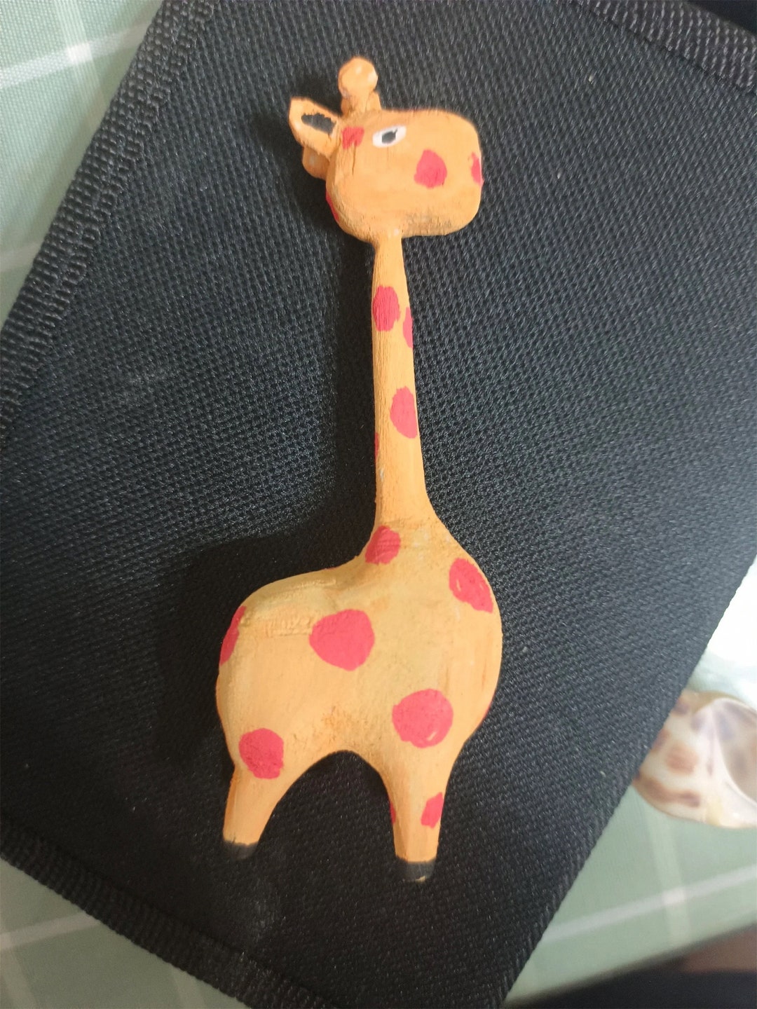 Wooden Giraffe Ornaments, Wood Carving Giraffes, Mini Giraffes, Gifts for Friends, Xuan Ornament ...