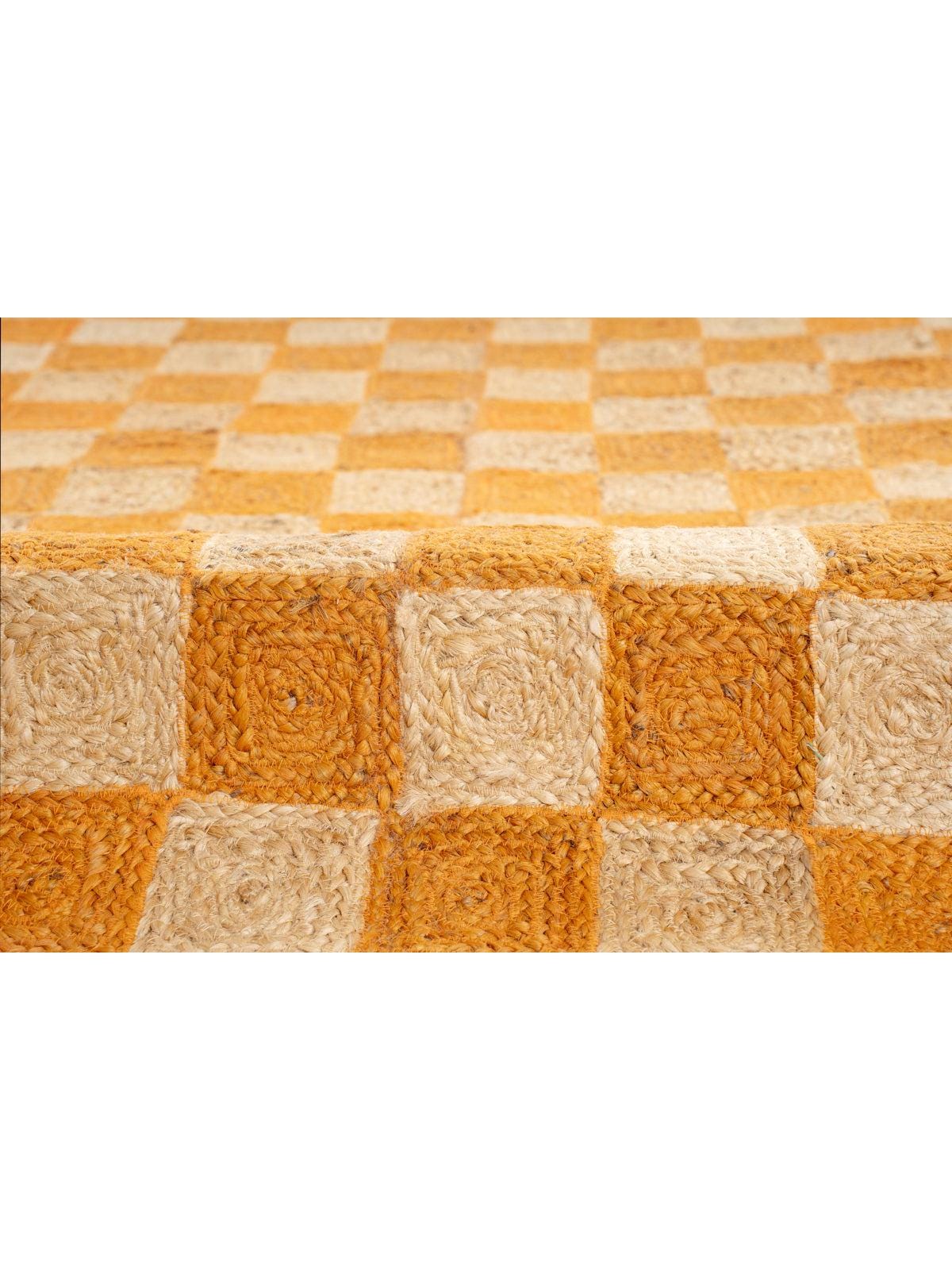 Wellington Checkered Jute Rug, Custom Jute Rug for Living Area, Bedroom ...