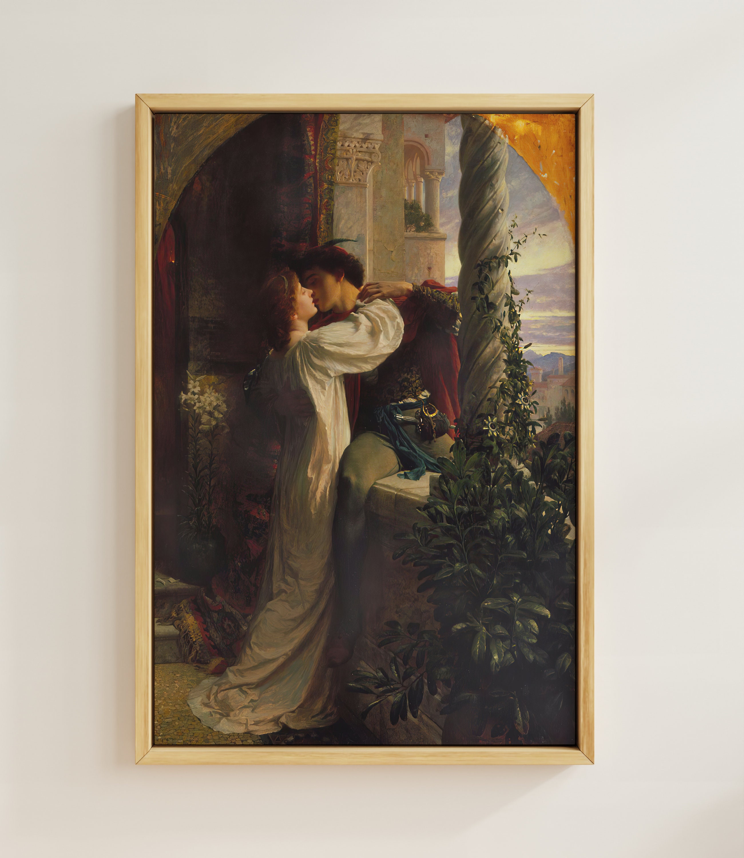 Romeo and Juliet | Romantic Wall Decor | Shakespeare Artwork ...