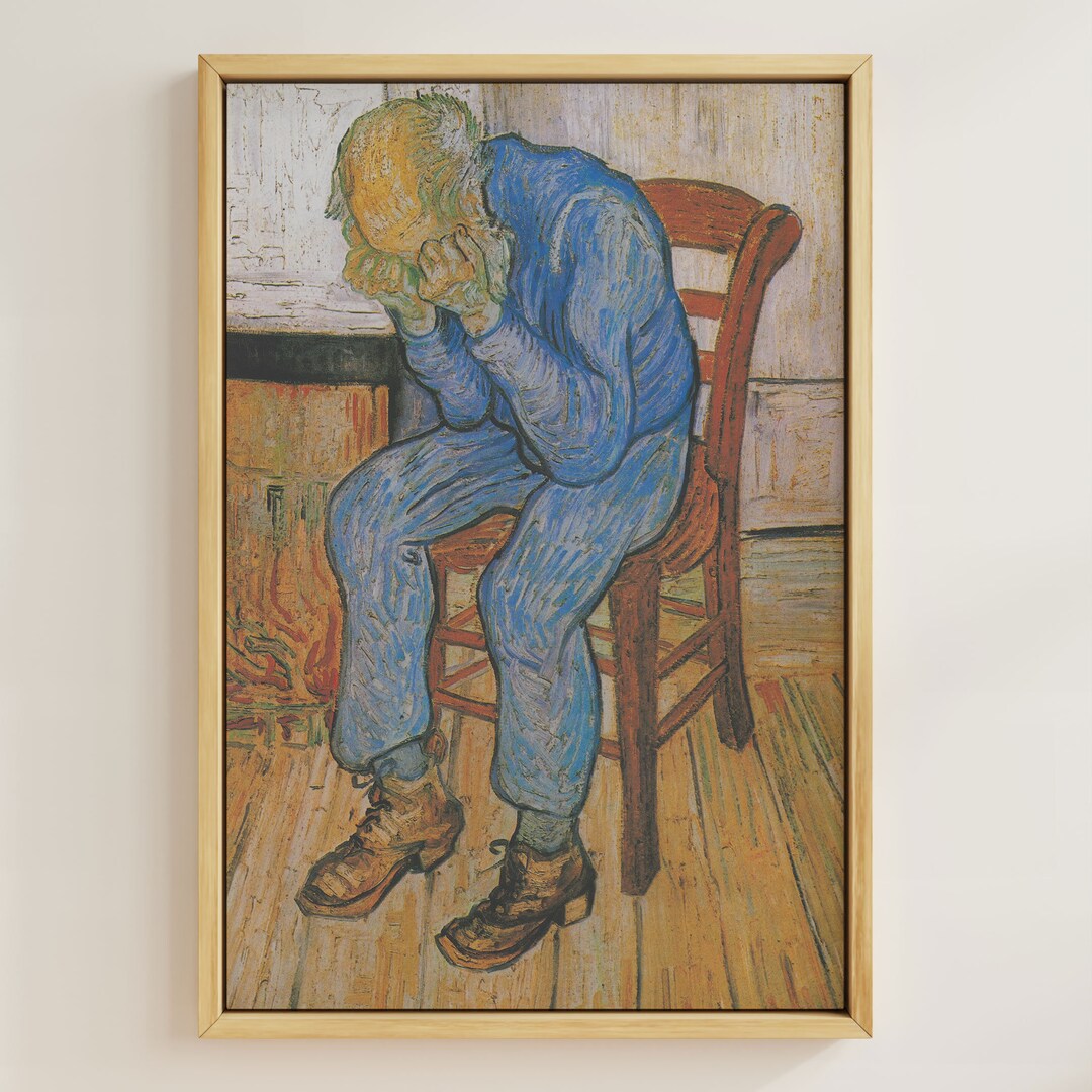 Van Gogh's Deep Solitude Emotional Intensity Art Reflective Grief and ...