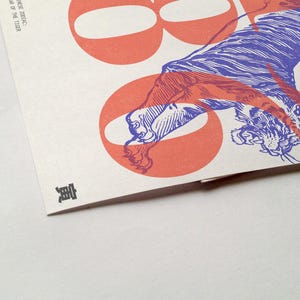1986 | Year of the Tiger | Chinese Zodiac Art | Astrology Printable Art ...
