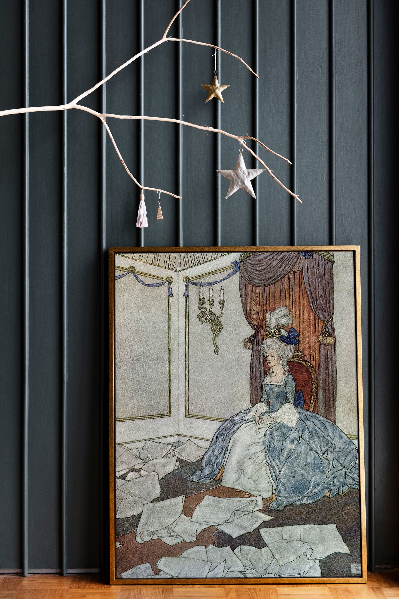 Contemplative Elegance | Lavish Room Mystery | Reflective Dark Academia ...