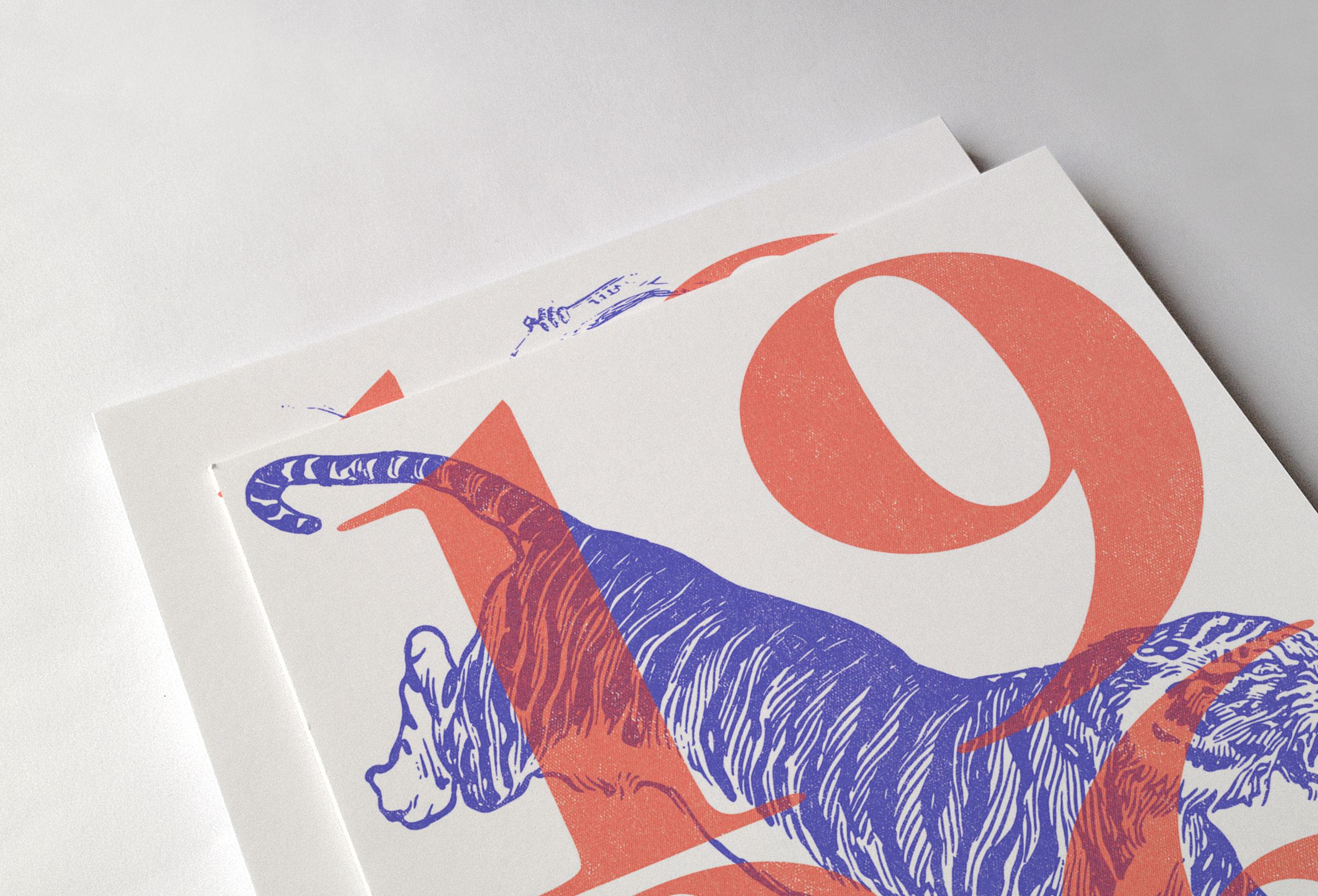 1986 | Year of the Tiger | Chinese Zodiac Art | Astrology Printable Art ...