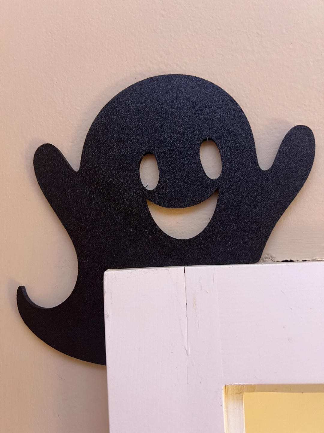 Happy Ghost Corner Door Topper Picture Frame Computer Topper - Etsy