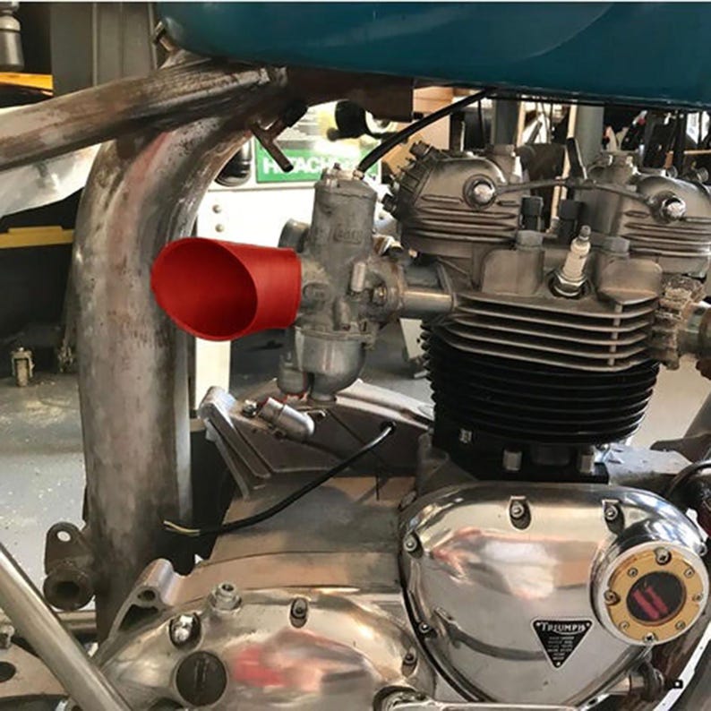 Bellmouth Velocity Stack Air Intake Funnel Trumpet F TRIUMPH Amal 930 ...