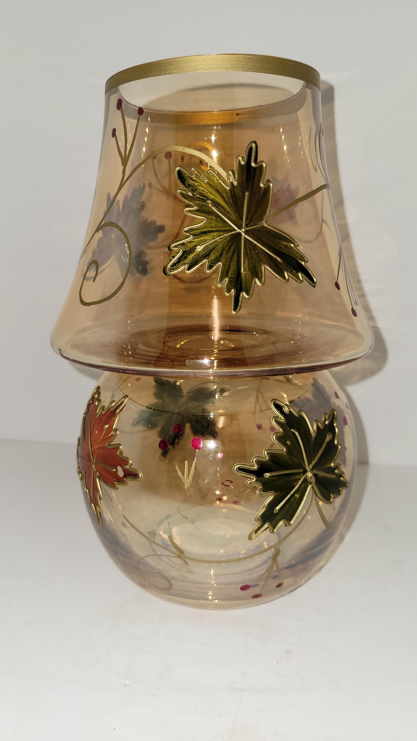 Fairy Light Candle Holder for Fall - Etsy