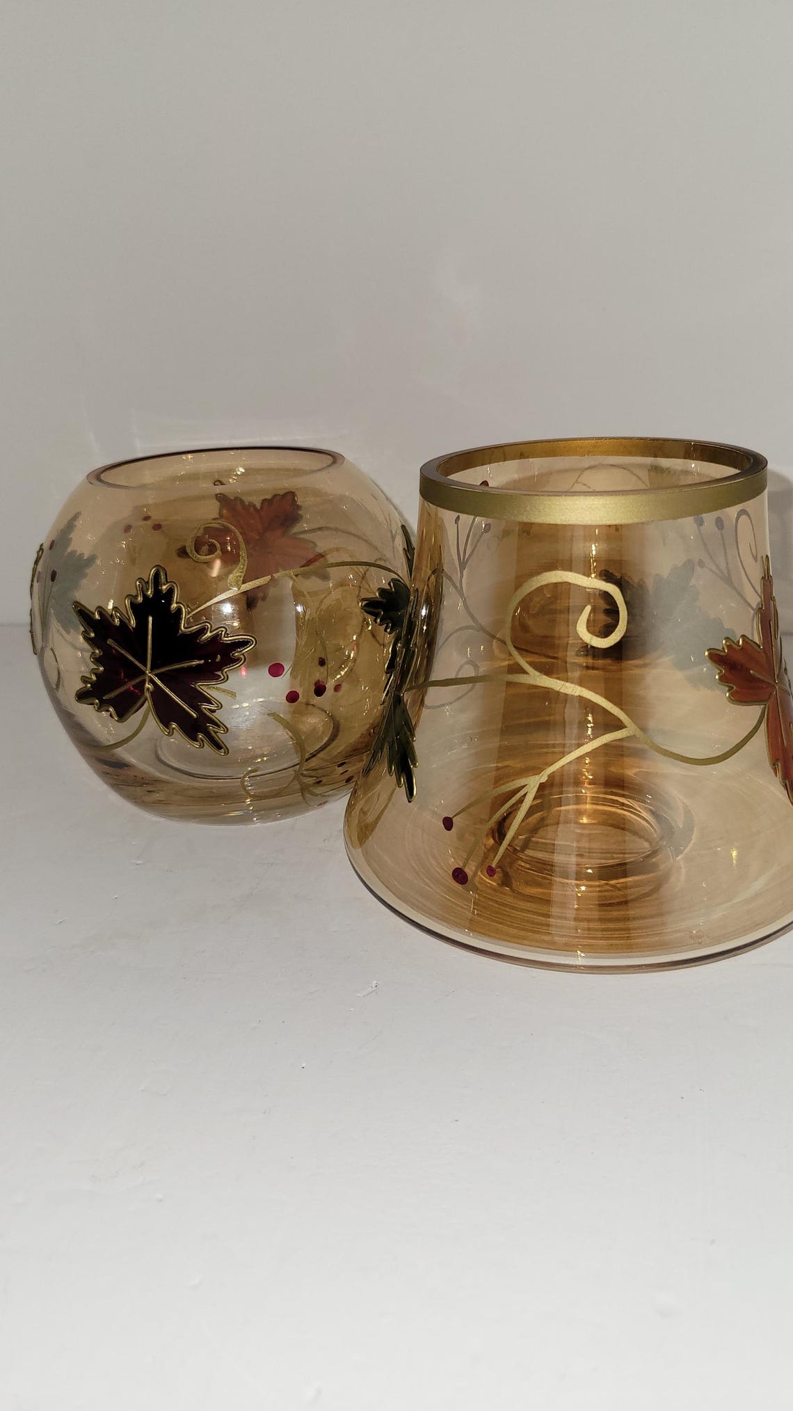 Fairy Light Candle Holder for Fall - Etsy