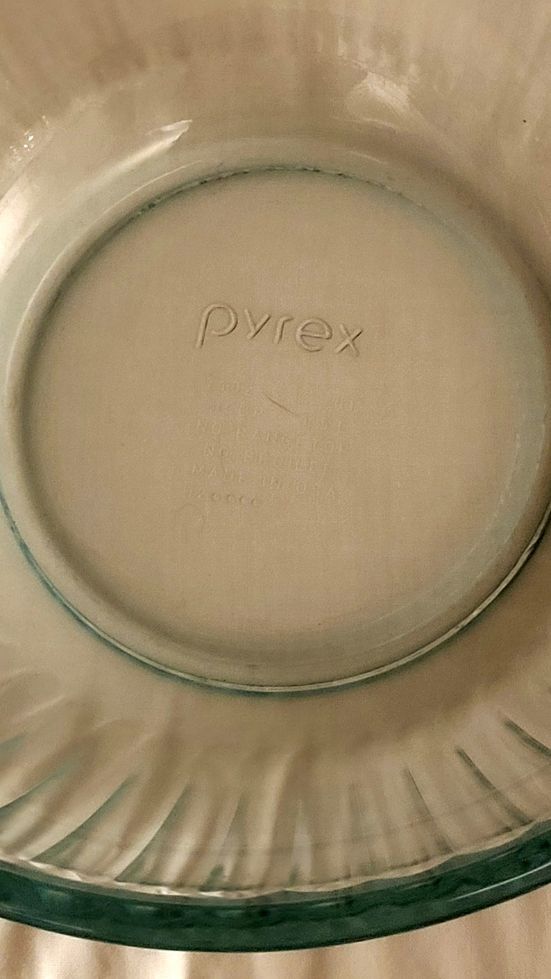 Pyrex Ribbed Glass Bowls - Etsy