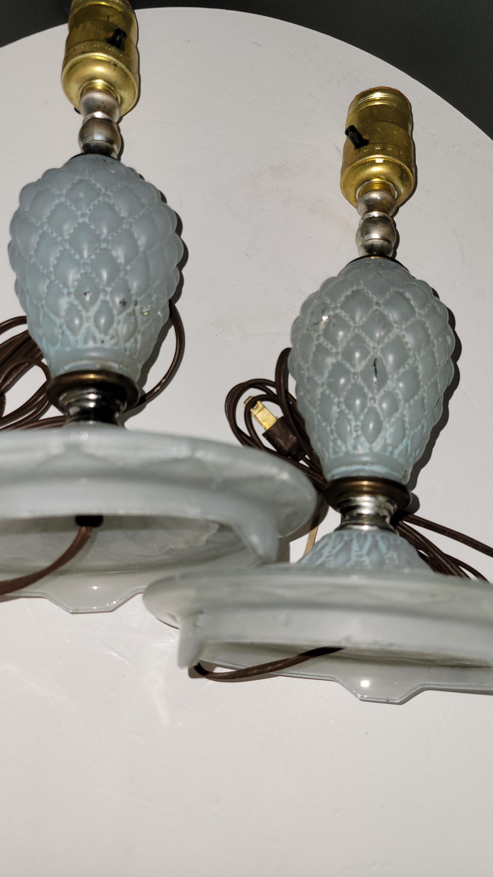 Quilted Glass - Accent Lamps - Etsy