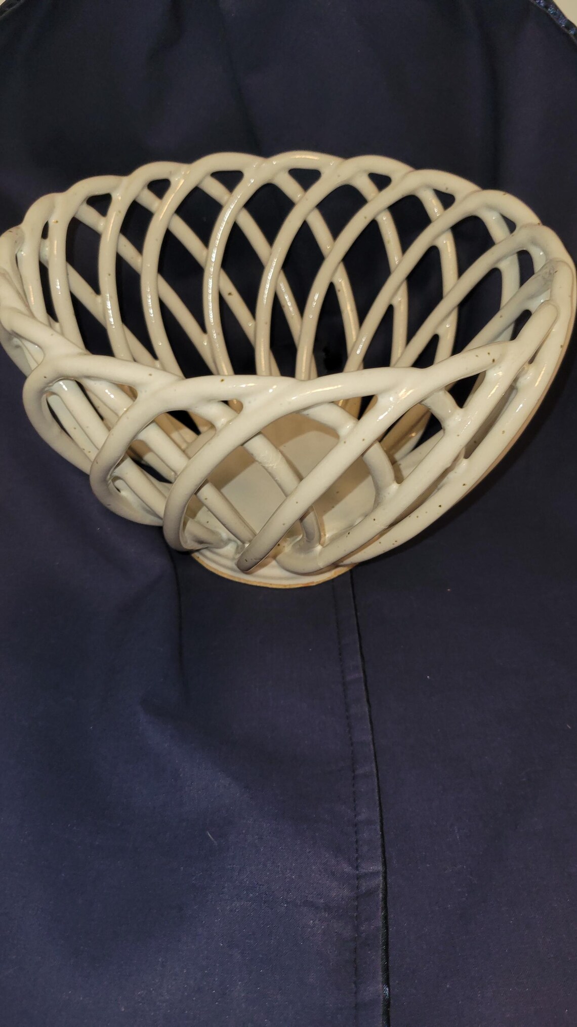 Basket Weave Ceramic Bowl - Etsy