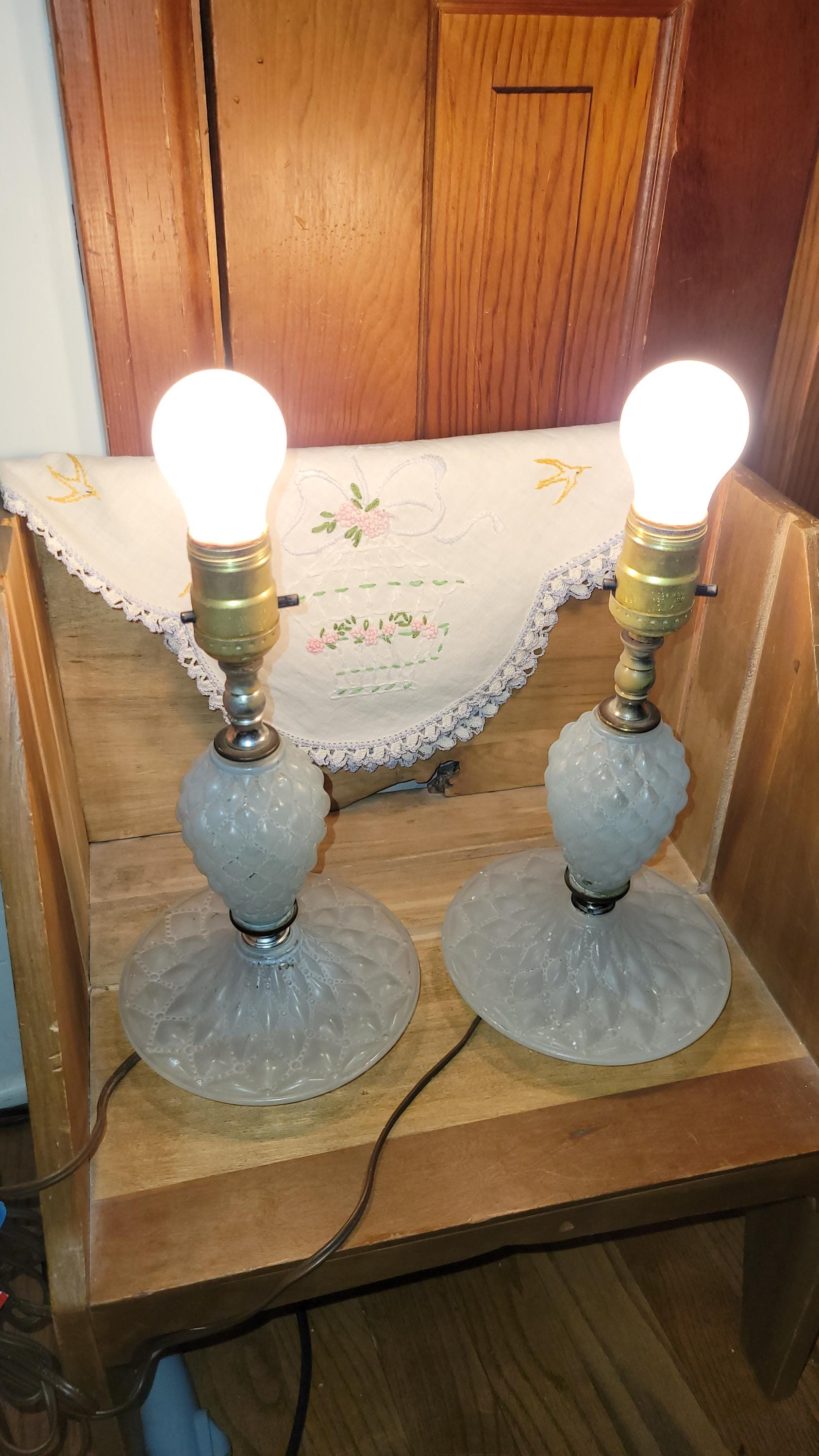 Quilted Glass - Accent Lamps - Etsy