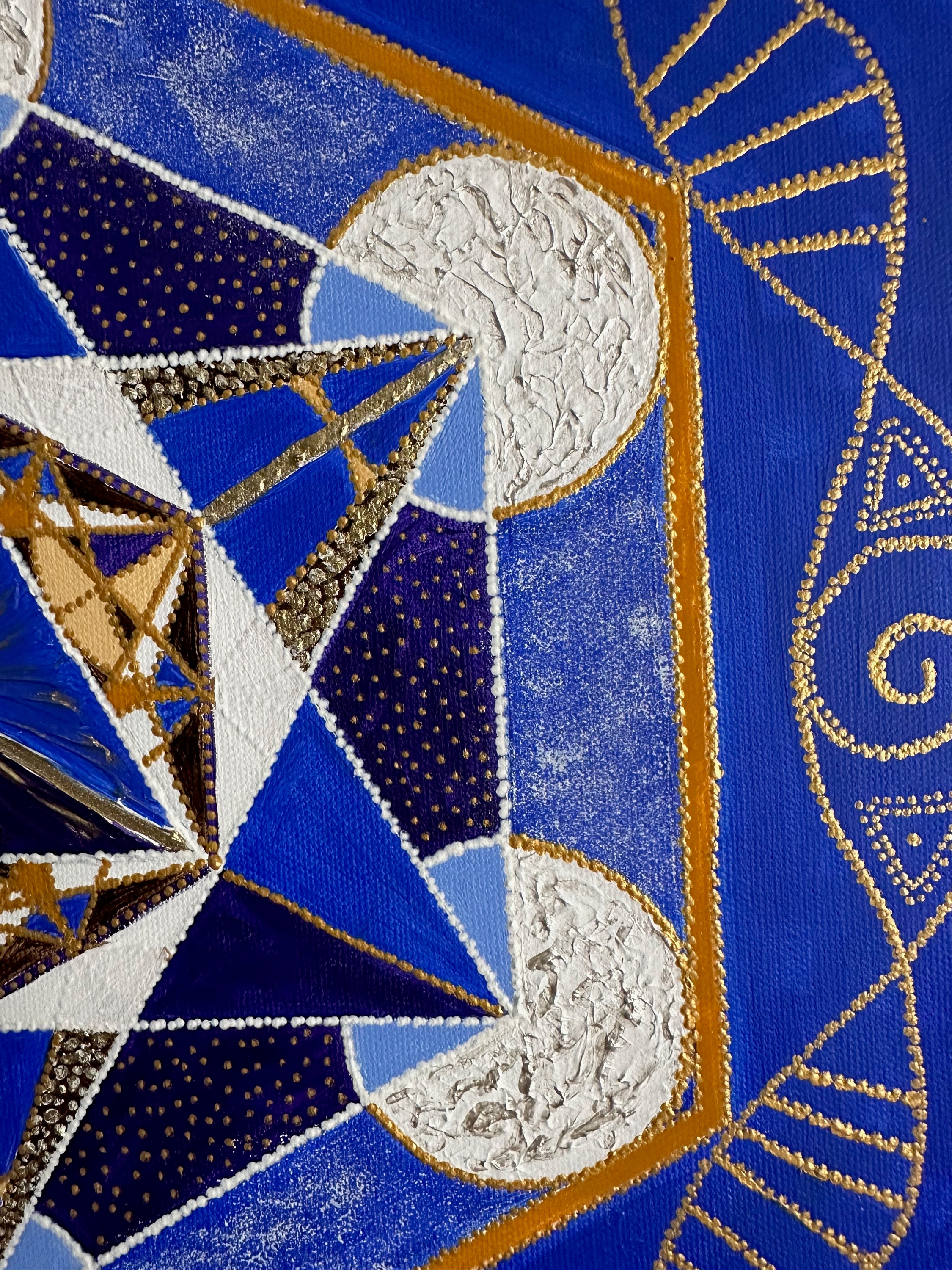 Mandala Sacred Geometry Metatron Energy Painting - Etsy