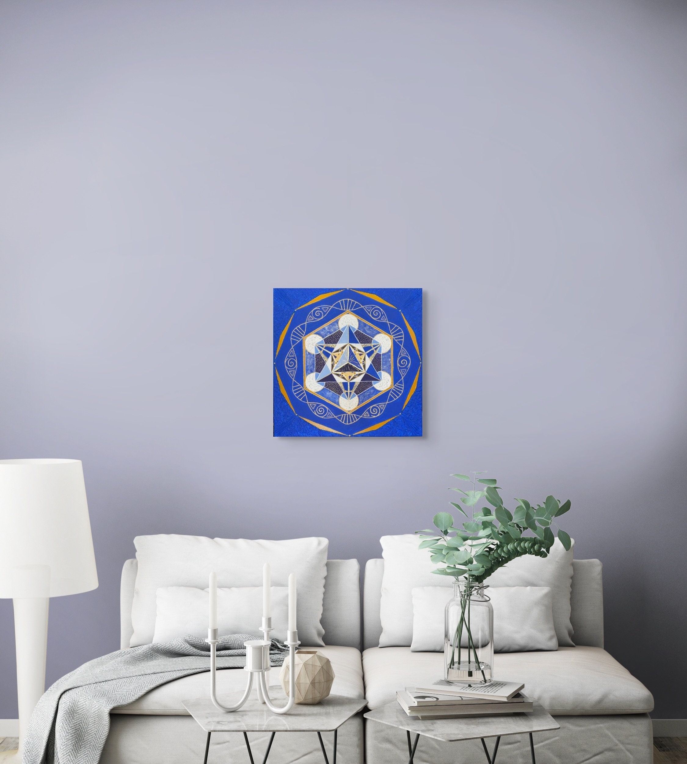 Mandala Sacred Geometry Metatron Energy Painting - Etsy