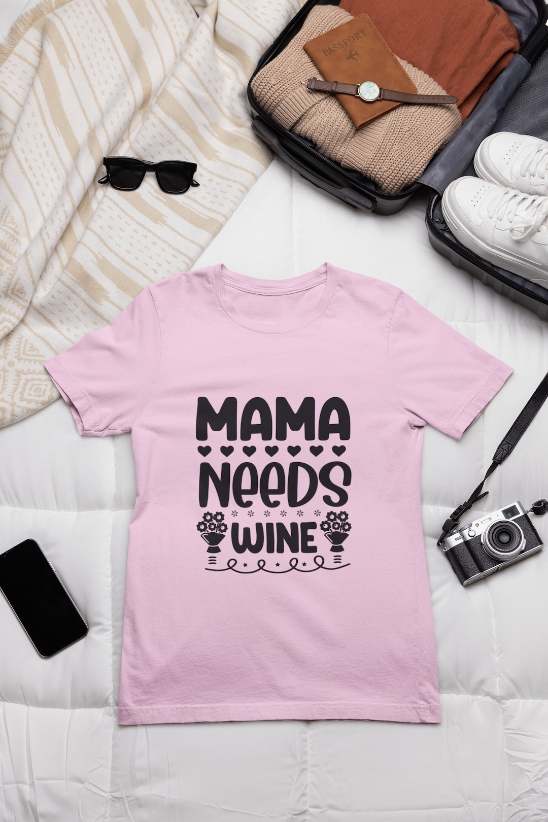 Wine Mama Tshirt Wine Mom Mama Needs Wine Gift for Mom Gift for Wine ...