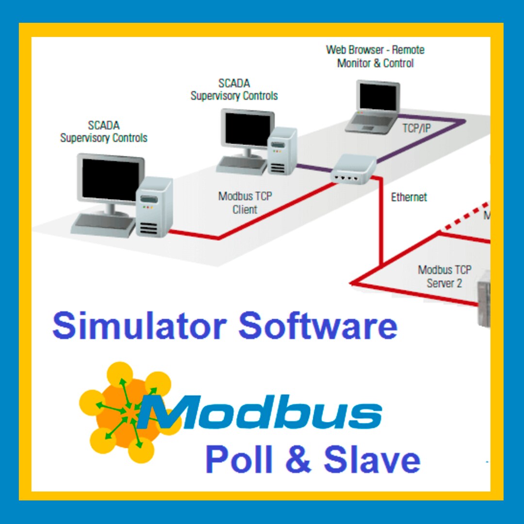 Modbus Poll 10 Slave 9 Full Version master Simulator for Test/debug for ...