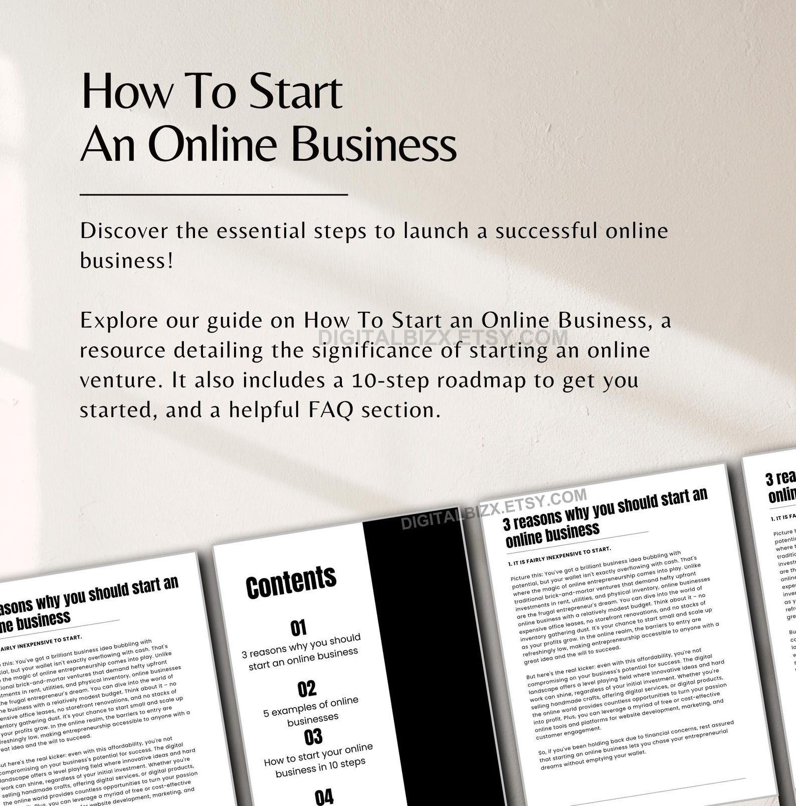 How to Start an Online Business Guide With Master Resell Rights MRR and ...