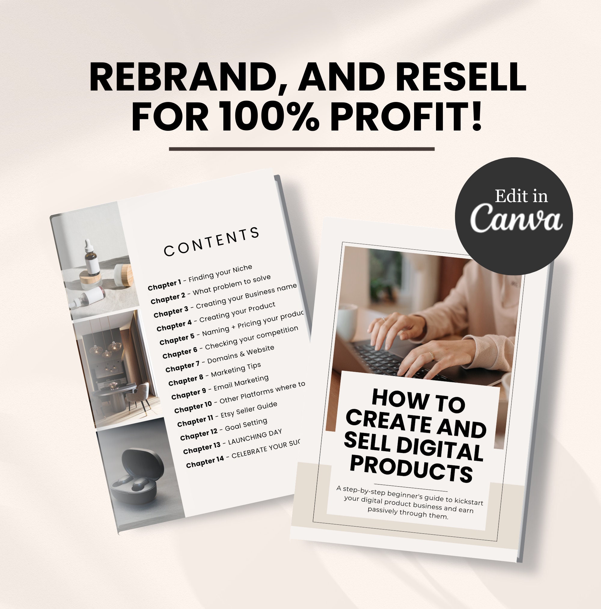 How to Create and Sell Digital Products Guide With Master Resell Rights ...