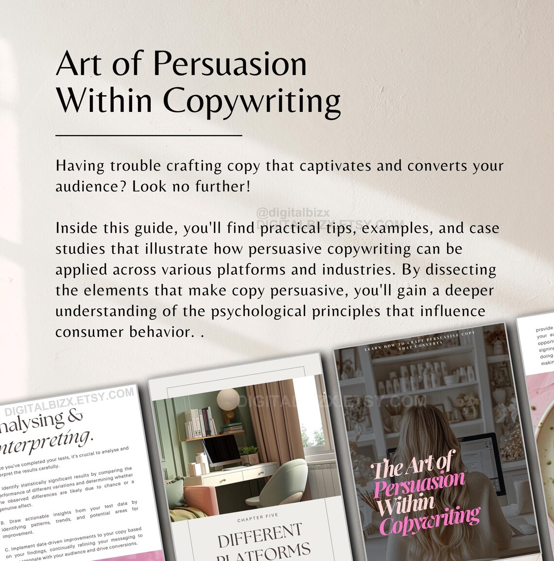 Art of Persuasion Within Copywriting, Craft Persuasive Copy That Converts W Master Resell Rights ...