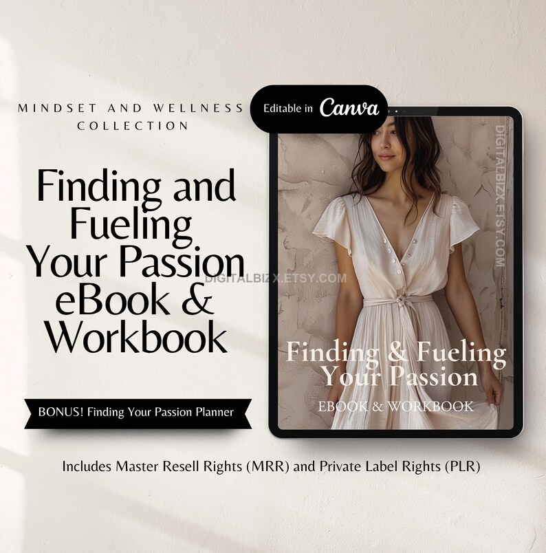 Finding Your Passion Ebook and Workbook With Master Resell Right and ...