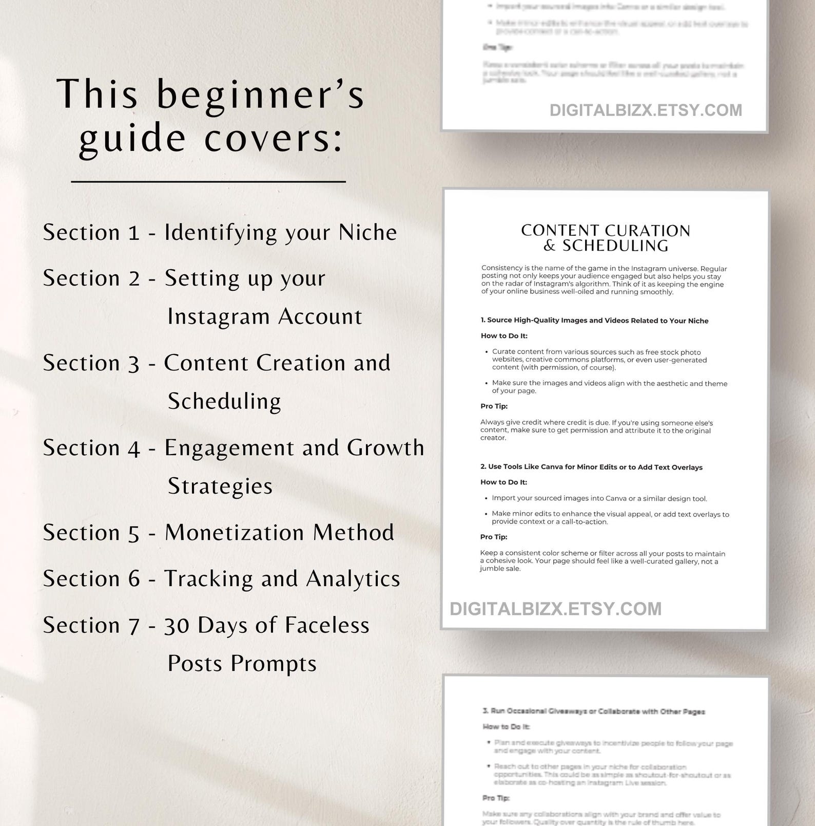 Faceless Digital Marketing Mini Beginners Guide W Master Resell Rights ...