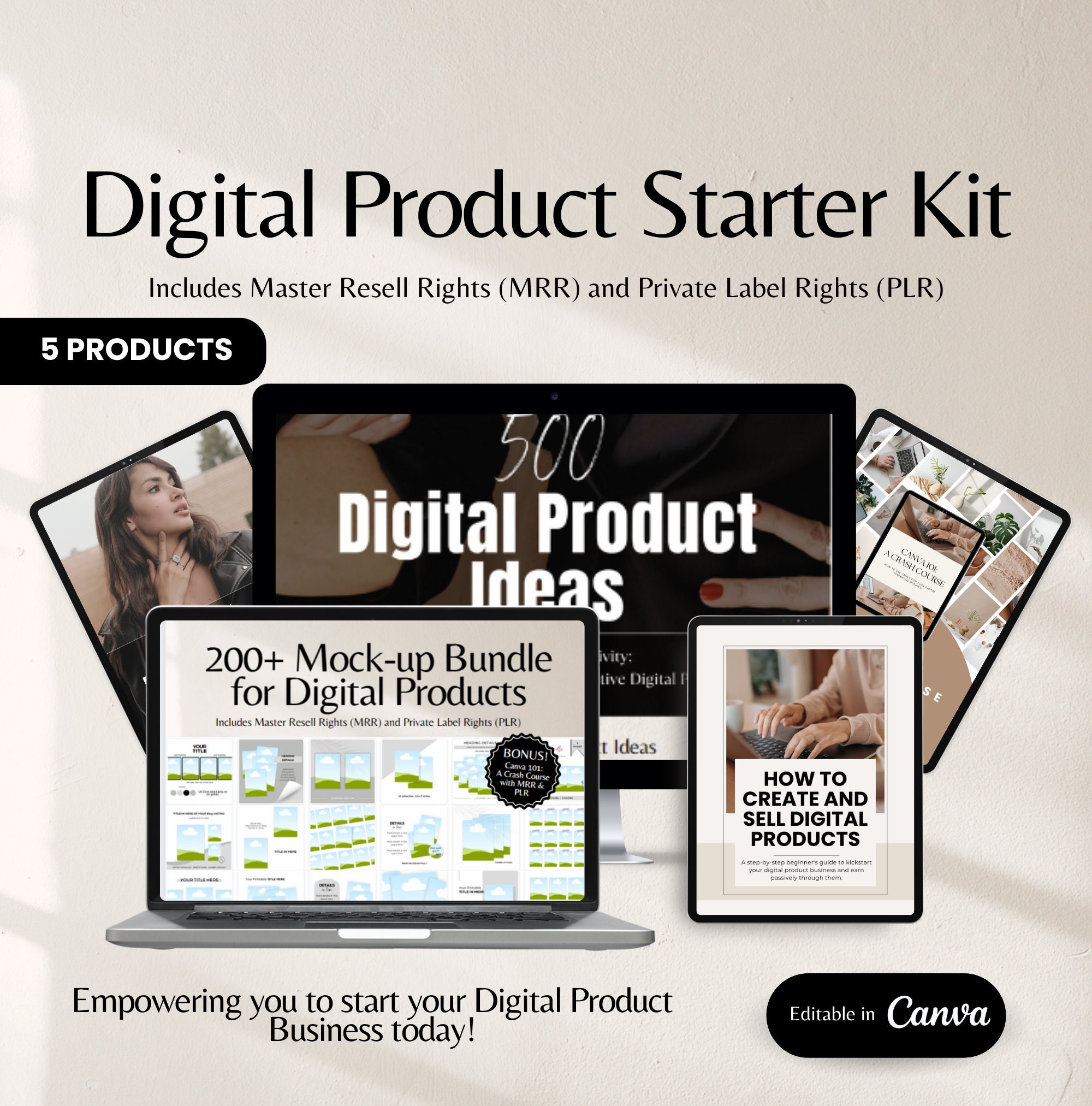 Digital Product Starter Kit All U Need to Start Your Digital Products ...