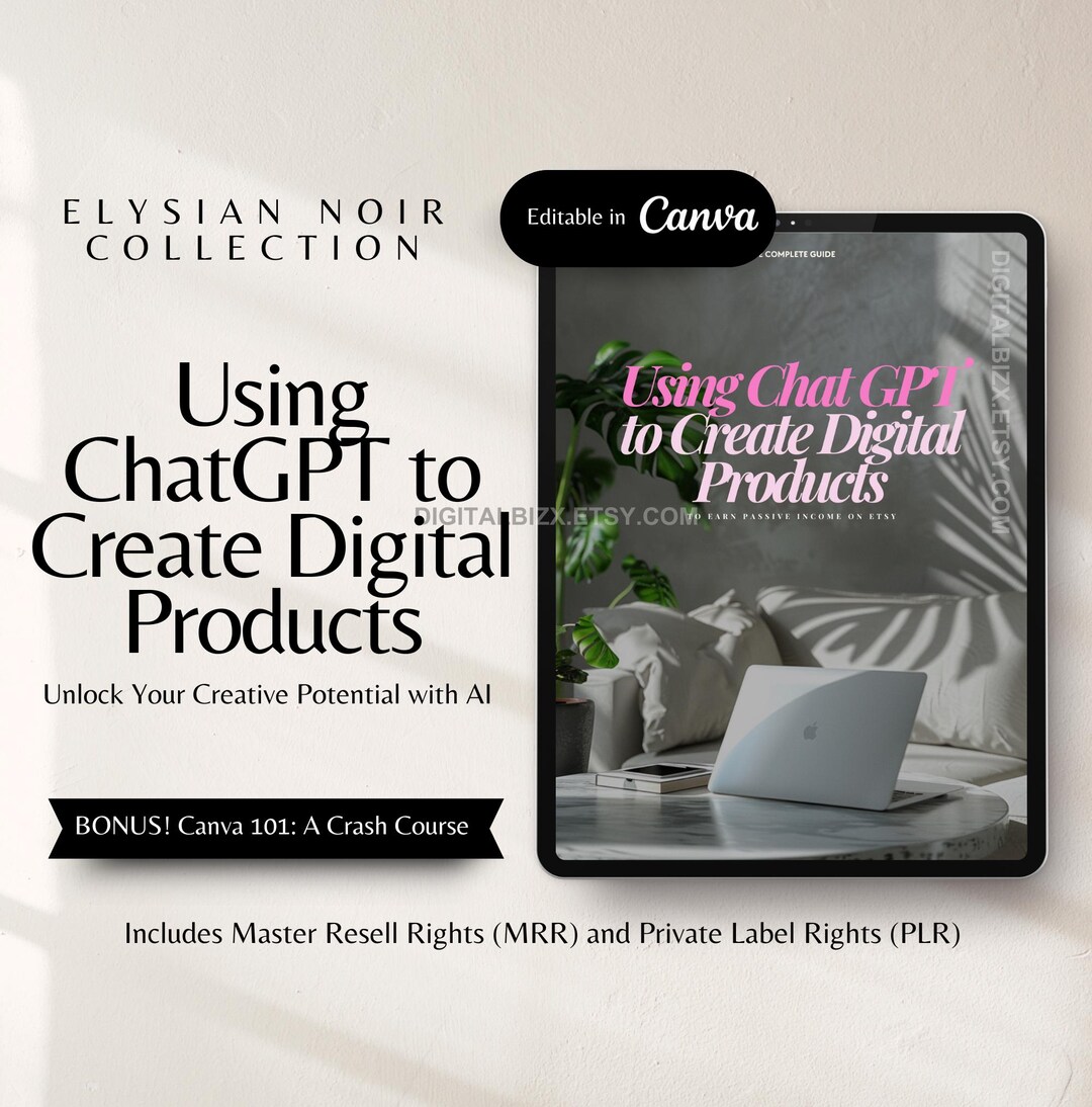 Using Chatgpt to Create Digital Product Ebook With Master Resell Right and Private Label Rights ...