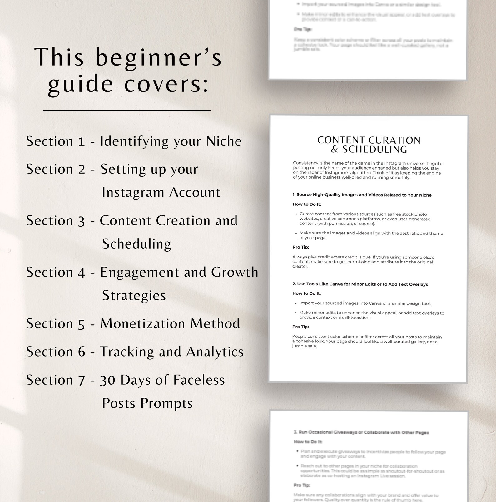 Faceless Digital Marketing Mini Beginners Guide W Master Resell Rights ...