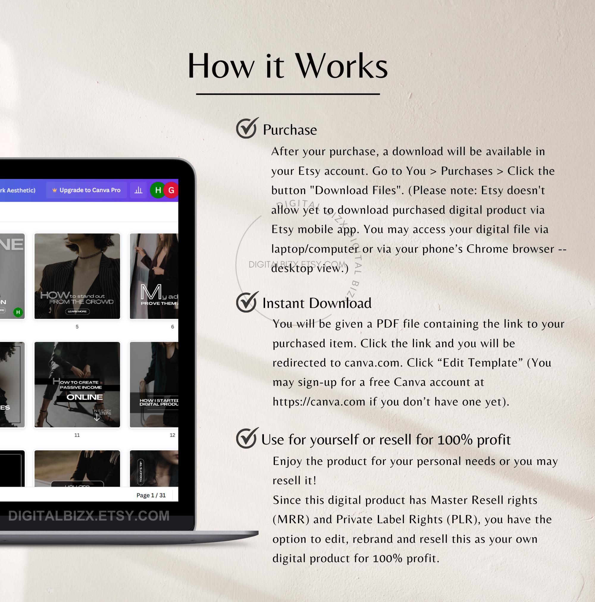 Instagram Launch Kit for Digital Marketing and Digital Products With ...