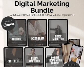 Faceless Marketing Playbook With Master Resell Rights MRR and Private Label Rights PLR Ultimate ...