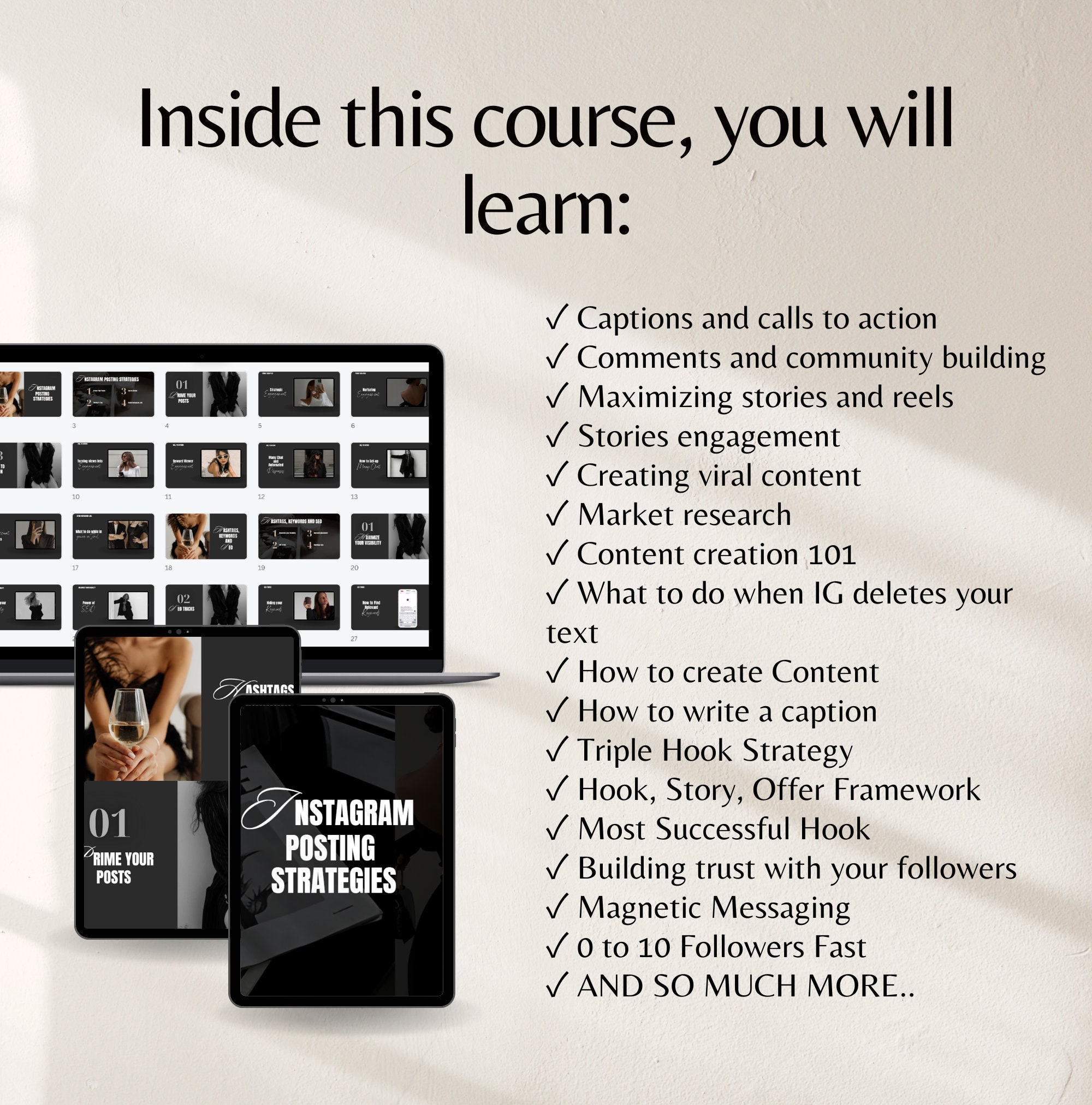 Instagram Growth Blueprint Course With Master Resell Rights MRR PLR ...