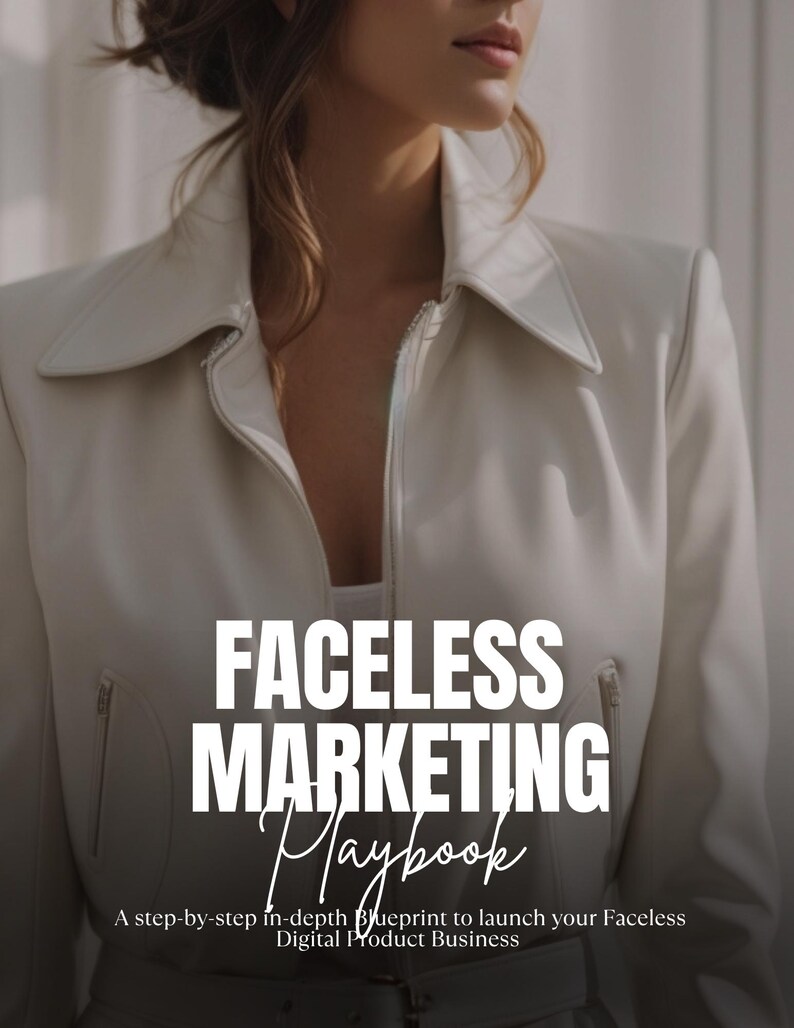 Faceless Marketing Playbook With Master Resell Rights MRR and Private ...