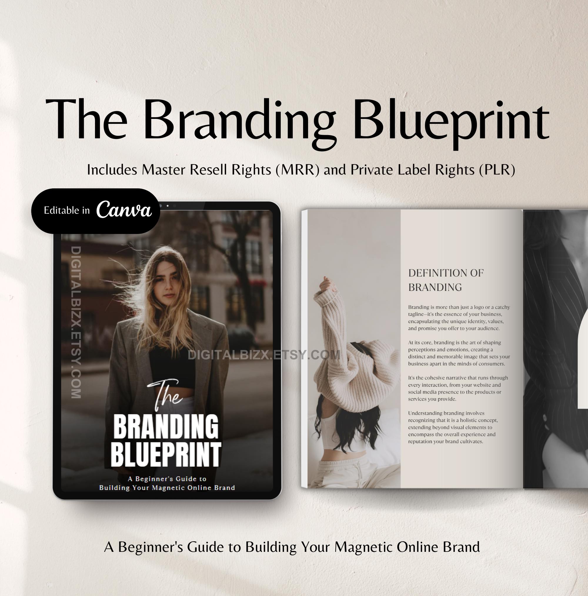The Branding Blueprint With Master Resell Rights MRR and Private Label ...